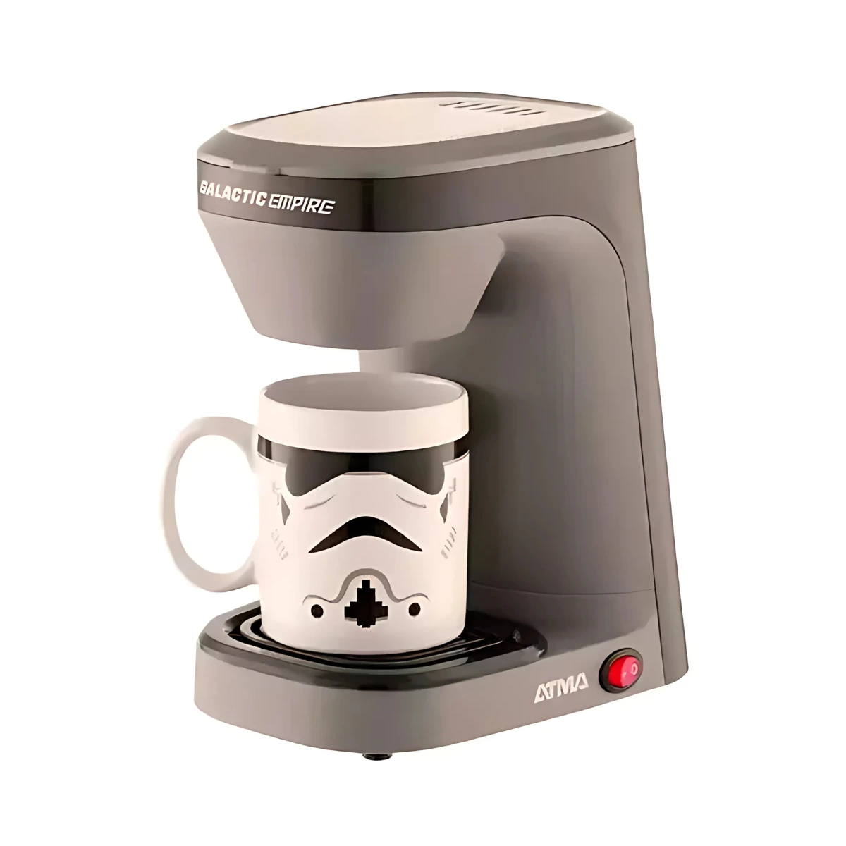 Cafetera Star Wars Atma CAAT1181SWP 550W Gris - Tevelin S.A.